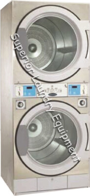Wascomat TD45x45 Stack Dryer, 45Lb, 120V, Gas, Coin, Reconditioned | eBay