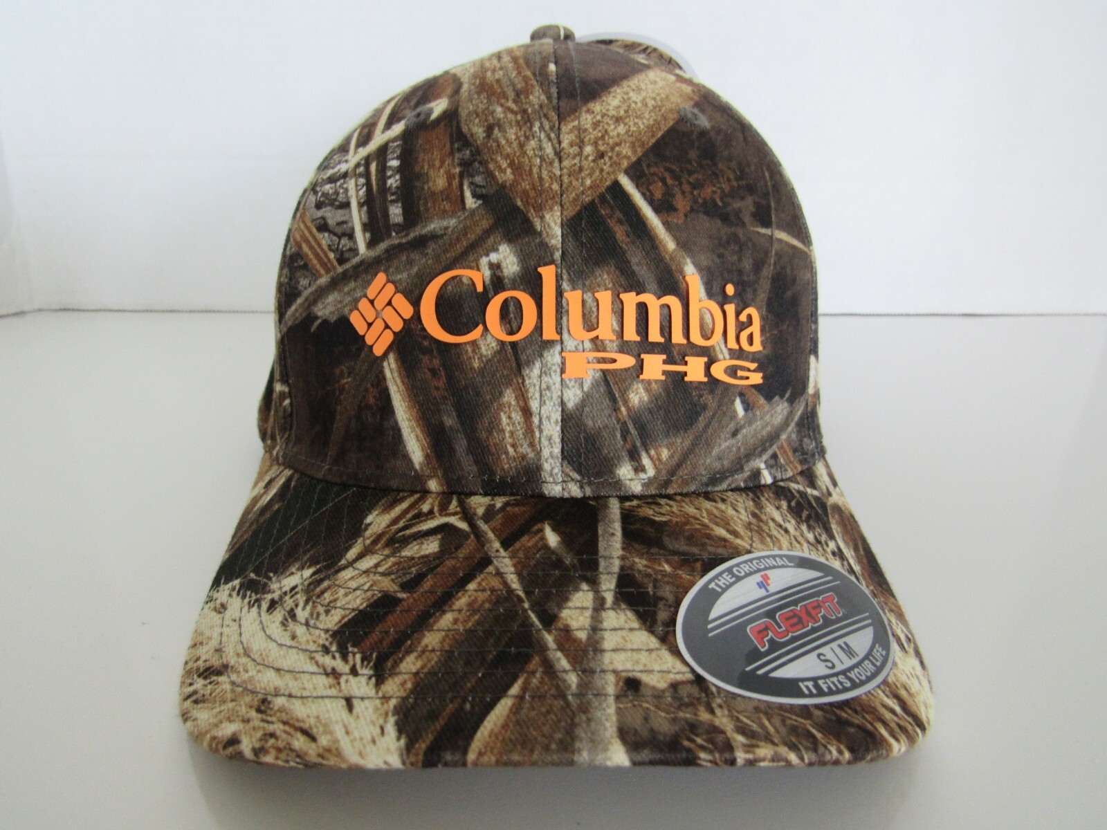 Columbia PHG Mens Camo RealTree FlexFit S/M Hats for sale online | eBay