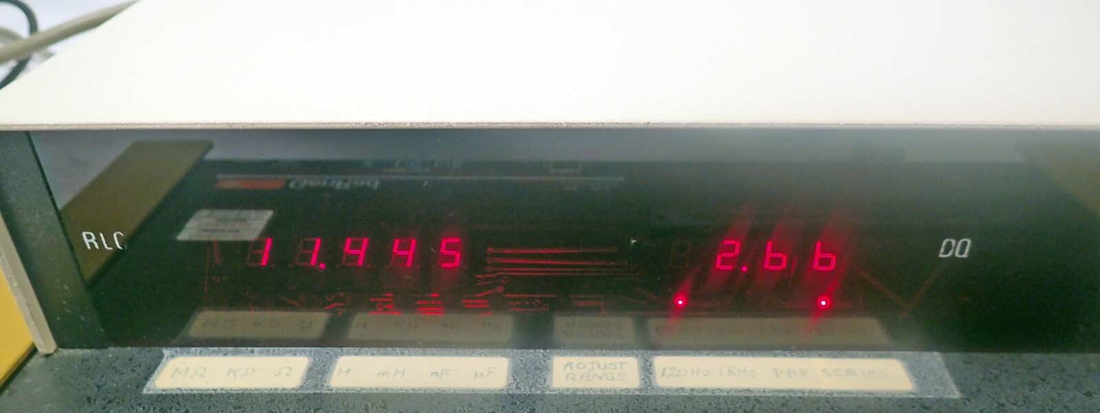 GENRAD 1657 RLC DIGIBRIDGE IMPEDANCE METER w/ MICROPROCESSOR TESTED ...