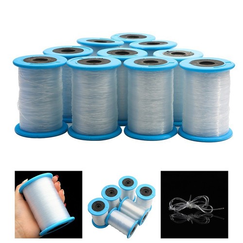 Versatile Resin Beaded Rope for Bracelets and Necklaces Transparent ...