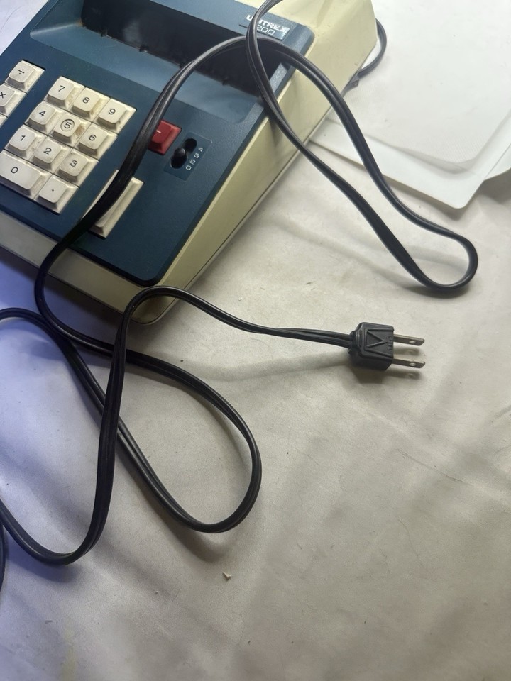 TESTED Vintage Unitrex Digitronic 1200 AC Powered Calculator | eBay