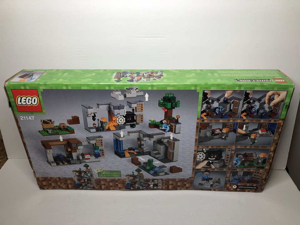 LEGO Minecraft: The Bedrock Adventures (21147) New Sealed Retired Set ...
