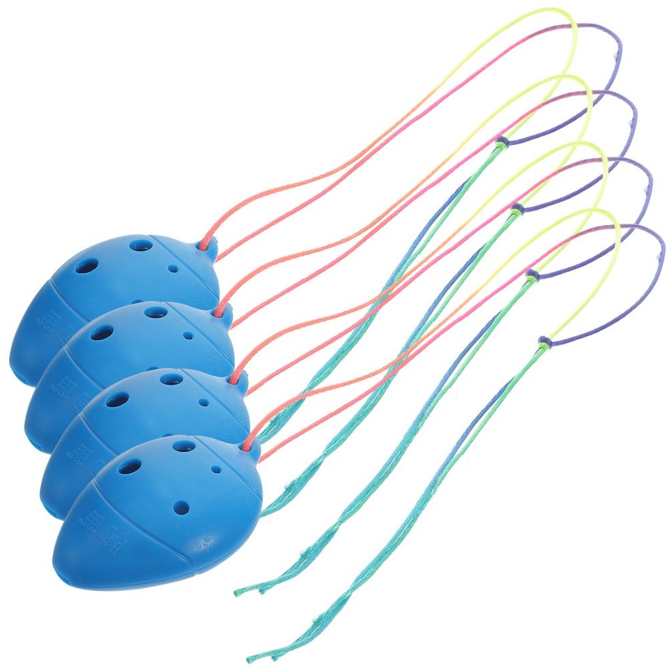 4 Pcs Children Ocarina Instrument Music Musical Instruments for Kids ...