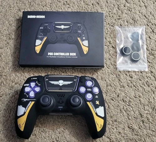 PlayStation 5 Dual Sense Wireless Controller With Hell Divers 2 Skin ...