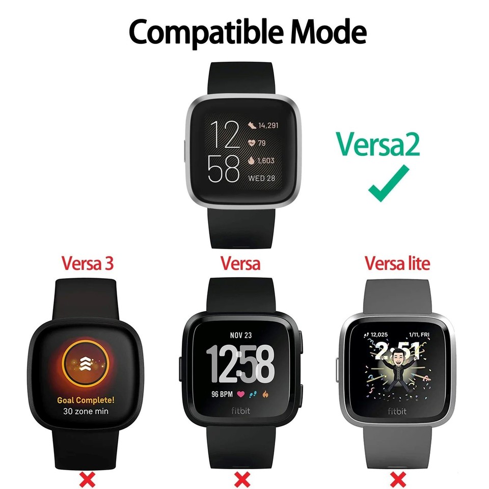Compact Lead Dock Charger For Fitbit Versa 2 Charger USB Charging ...