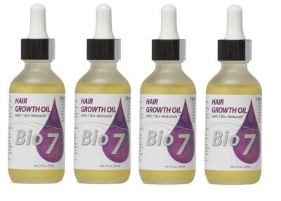 By Natures Bio 7 Hair Growth Oil 2 Oz (4 pack) | eBay