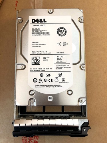 Dell W347K 0W347K ST3600057SS 600GB 15K 6G 3.5" SAS HARD DRIVE With ...