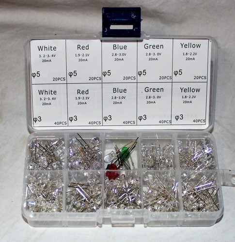 Co Rode LED Diode Light Kit with Color White Red Blue Green Yellow | eBay