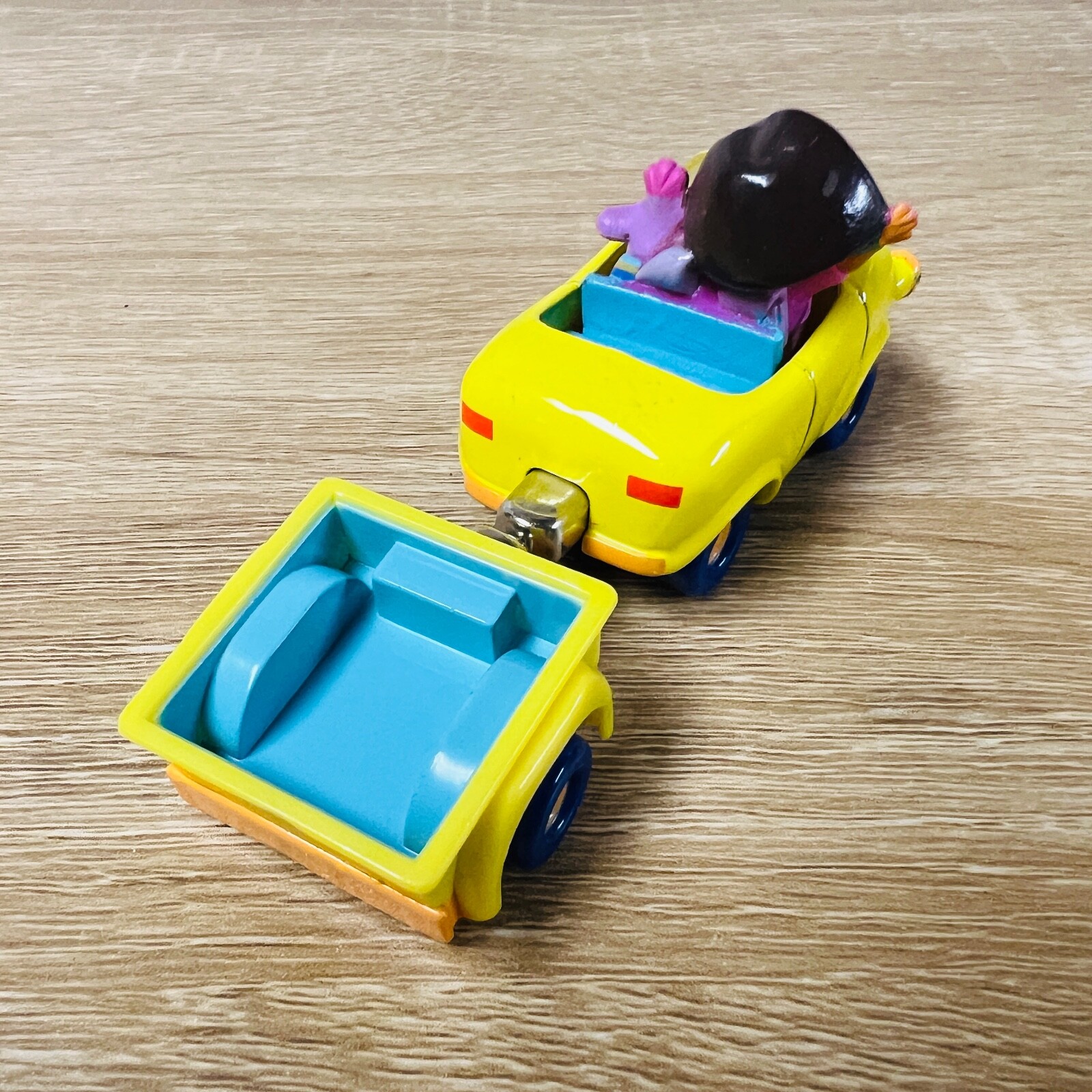 Dora the Explorer & Tico Car & Trailer Take n Play Along Push Diecast ...