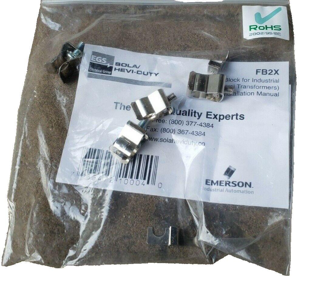(QTY:2) Emerson FB2X Fuse Holder Kit For Control Transformer FNFP | eBay