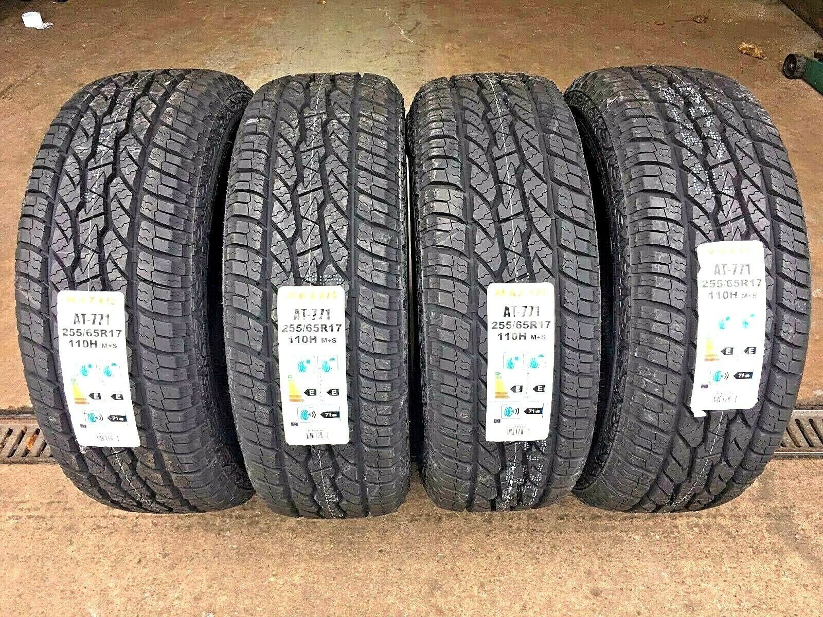 X4 255 65 17 MAXXIS TOP QUALITY ALL TERRAIN 4X4 Tyre 255/65R17 AT-771 ...