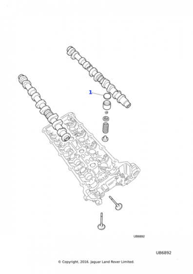 JAGUAR SHIM-TAPPET ADJS AJ84891 GENUINE | eBay