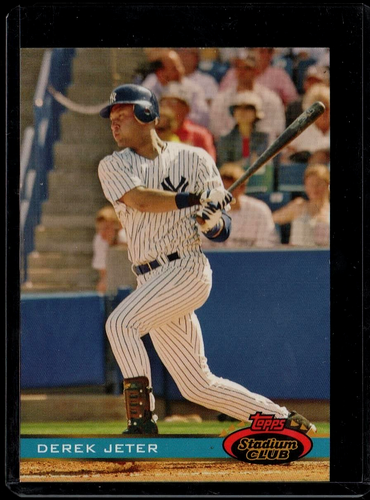Derek Jeter 2007 Topps Stadium Club Wal-Mart Exclusive 1991 Design WM17 ...