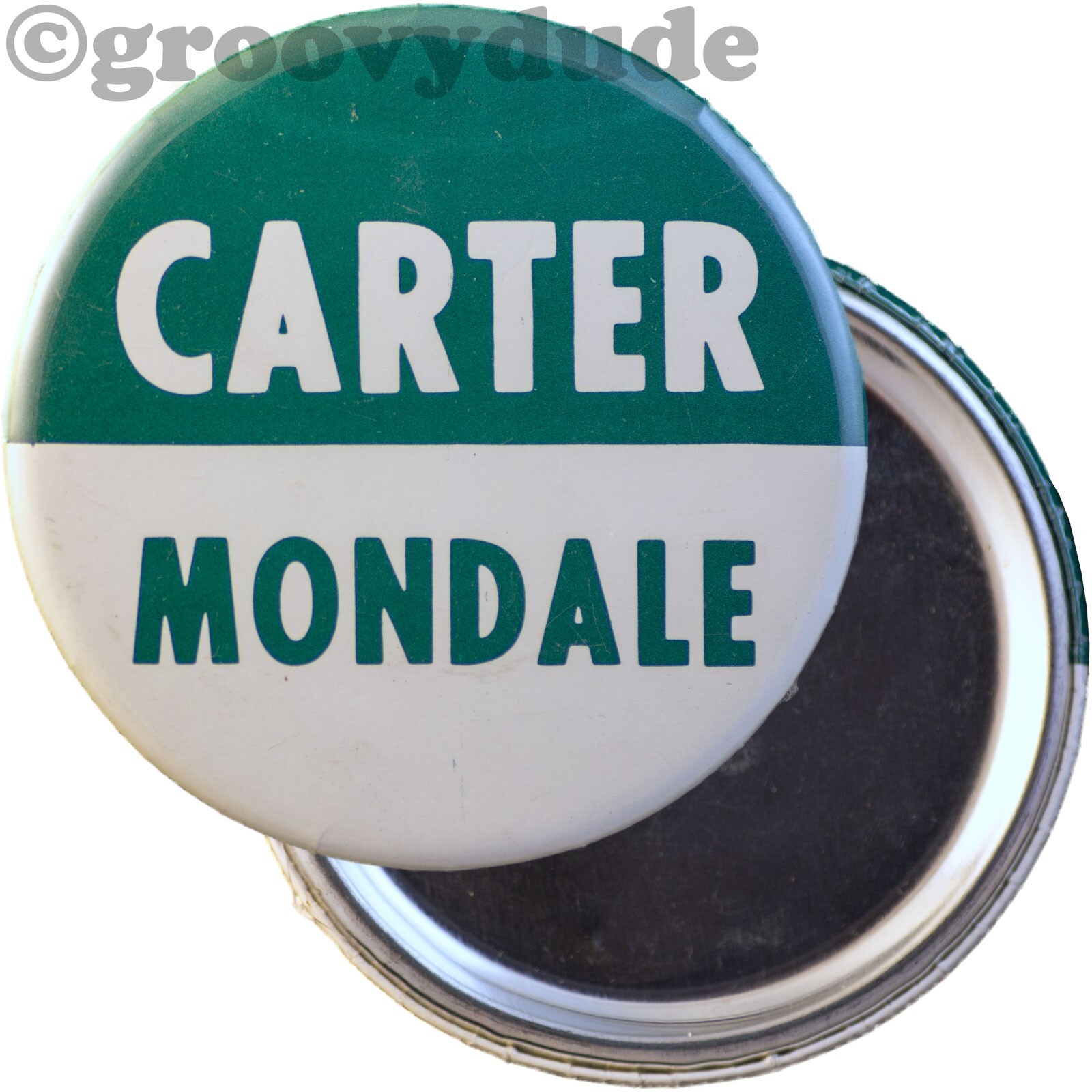 1976 Jimmy Carter President Walter Mondale - 3" Campaign '76 Pin ...