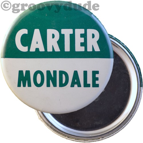 1976 Jimmy Carter President Walter Mondale - 3" Campaign '76 Pin ...