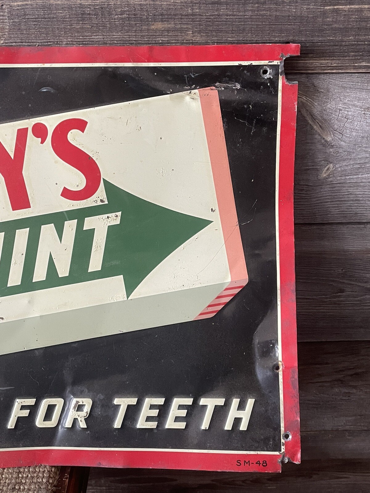 Vintage Wrigley’s Spearmint Chewing Gum Sign Advertising Wrigley’s | eBay