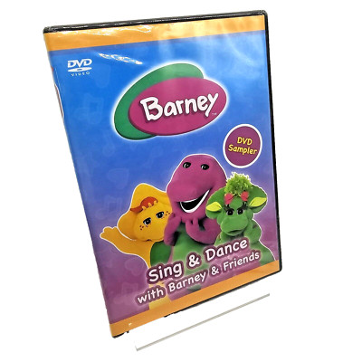 Sealed Barney Sing & Dance With Barney And Friends Rare DVD Sampler ...