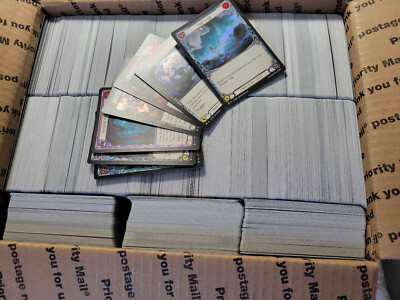 Flesh And Blood FAB TCG *FOIL* bulk lot ~5000+ cards most sets! SILVER ...