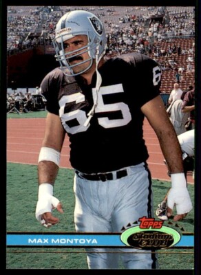 1991 TOPPS STADIUM CLUB FOOTBALL CARD LOS ANGELES RAIDERS #431 MAX ...