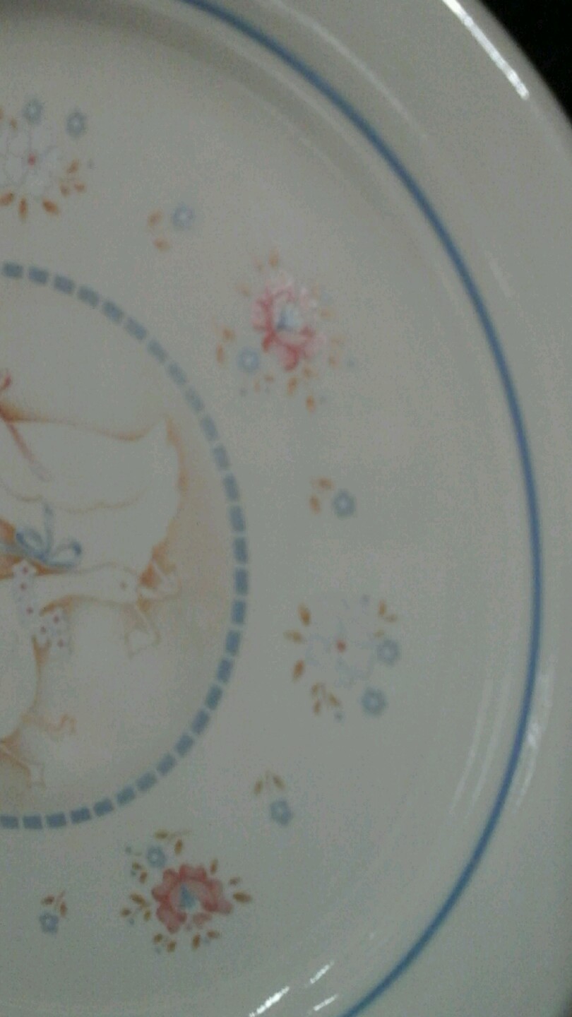 2 Corelle Country Promenade Luncheon plates 8.5 inch goose geese ...