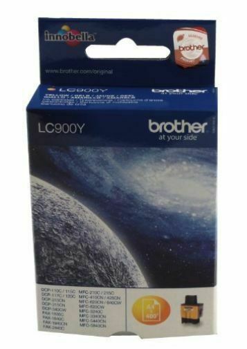 Original Brother LC900Y LC900 Y Yellow Mfc- 210C 215C 410CN 425CN 620CN ...