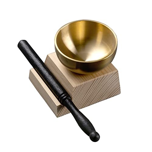 Buddhist tools Modern Ori 2.0 inch wooden pedestal natural modern ...