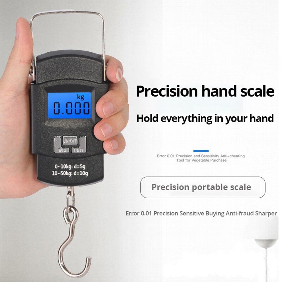 50 Kg Portable Electronic Luggage Scale Digital Display Express Scale ...