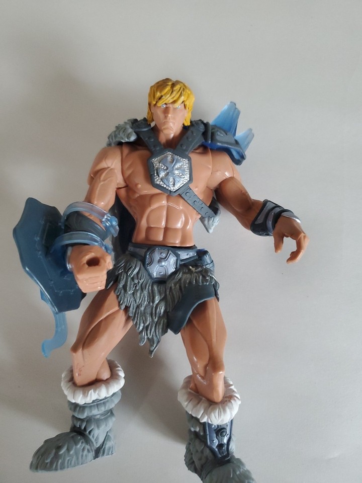 Ice Armor He Man Master of the Universe 2002 no spear or throwing stars ...
