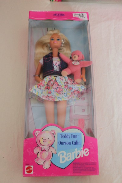 Barbie Teddy Fun Barbie Doll Hills Special Edition 1996 Mattel for sale ...