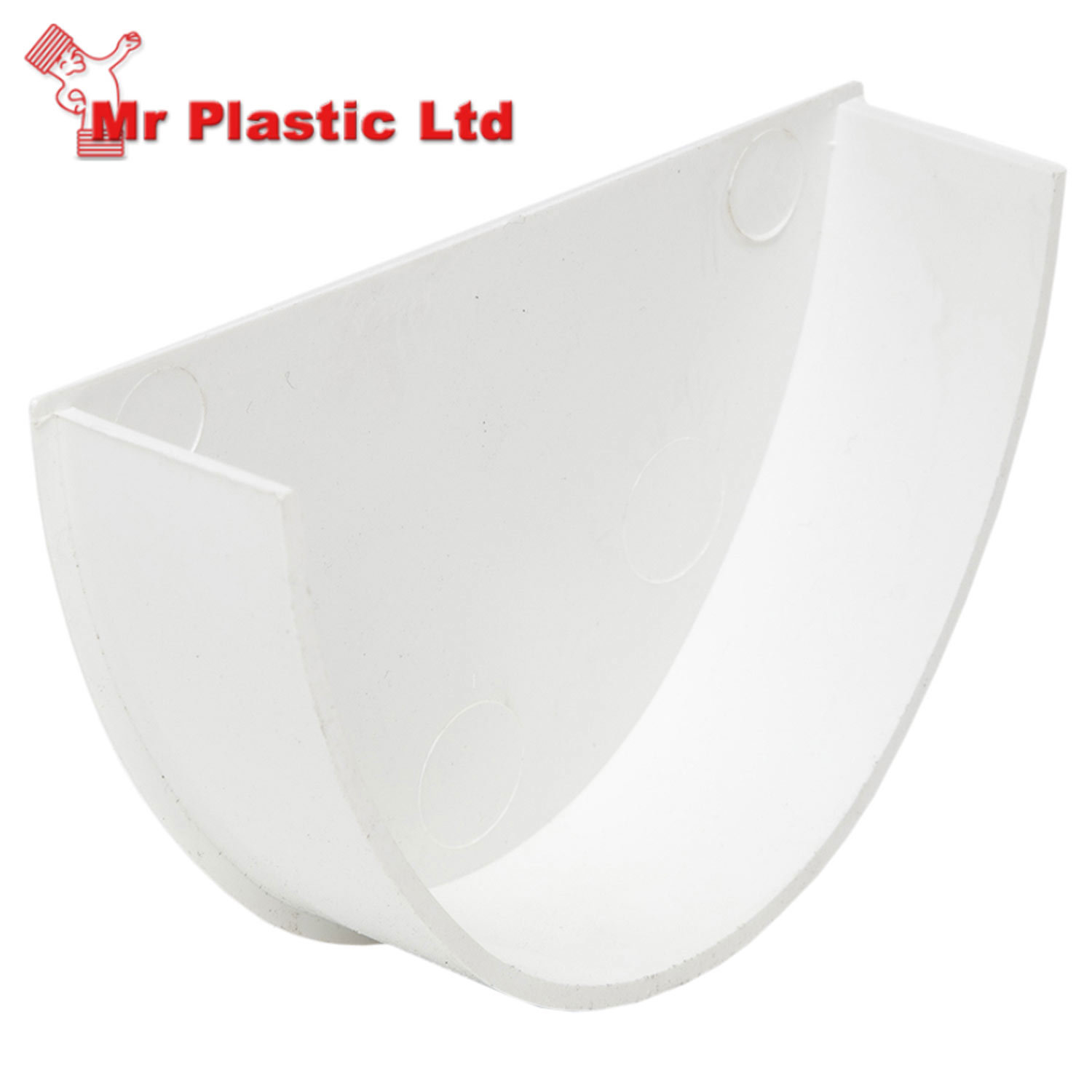 Polypipe 117mm Polyflow, Deep Capacity, Deep Flow Gutter Fittings in ...