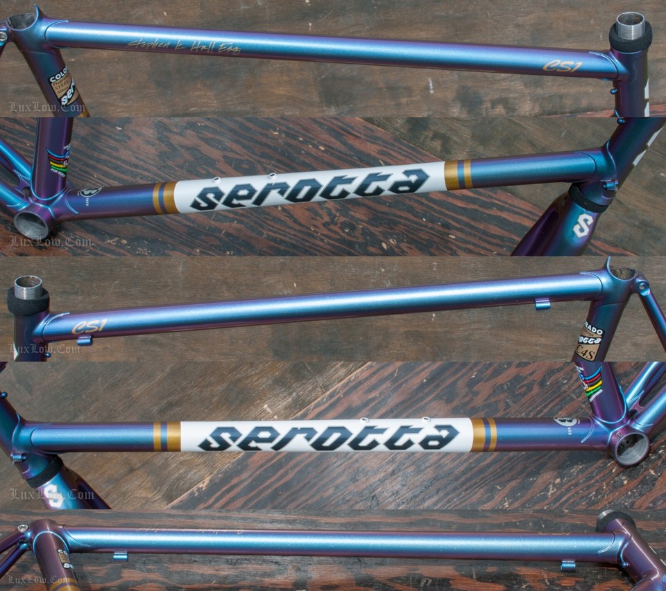 NOS 1997 Vintage 54cm Serotta CSI RoadBike FRAME FORK Colorado C4S ...