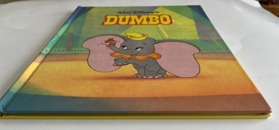 Walt Disney's DUMBO, A Golden Book 1988, Large Hardcover, Western ...