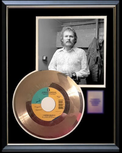 GORDON LIGHTFOOT CAREFREE HIGHWAY 45 RPM GOLD RECORD RARE NON RIAA ...