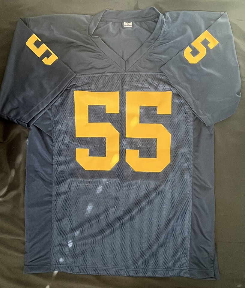 Mason Graham Signed Jersey OKAuthentics Witnessed Sticker Michigan ...