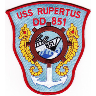 DD-851 USS Rupertus Patch - C Version | eBay