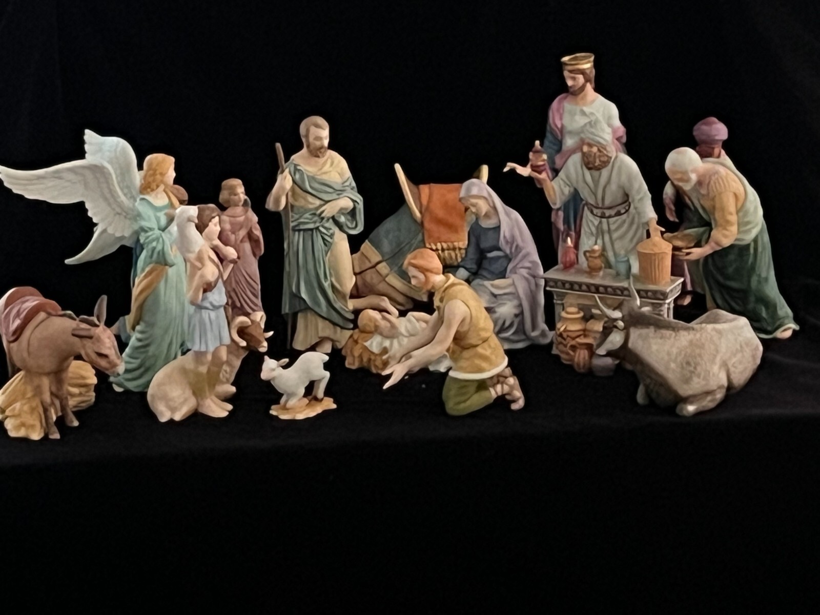 1991 Lenox Renaissance 21 PC Nativity Set Boxed | eBay