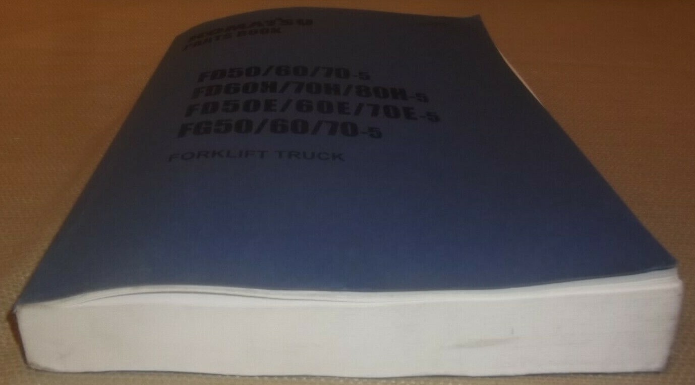 KOMATSU FD50-5 FD60-5 FD70-5 FD60H-5 FD70H-5 FD80H-5 FG50 FORKLIFT ...