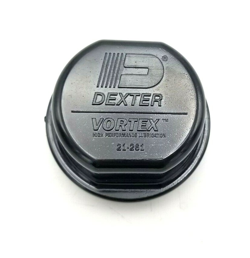 Dexter Vortex Trailer Hub Replacement Cap w/O-Ring, 5 Lug Axle Dust ...