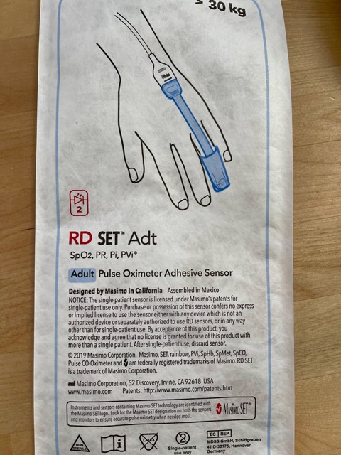 Masimo RD ADT 4000 Oximeter Adhesive Sensor for sale online | eBay