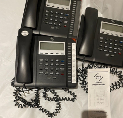 ESI 40 Phone Guide Business Digital Phone 16 Keys Quantity 4 | eBay