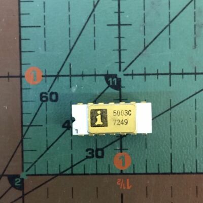 ICs & Processors - White Ceramic Gold