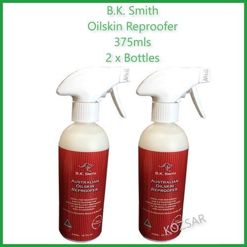 AUSTRALIAN MADE 2 X Oilskin Reproofer 375ml for DRIZA BONE Coats - BK ...