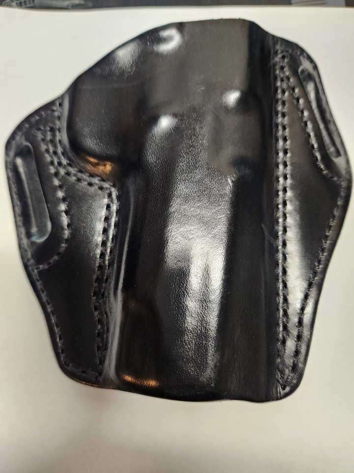 Mitch Rosen -Exclusive S. Holster OWB Black Leather 1911 Commander(4.25 ...