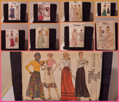 Vogue Patterns skirts dresses jkts 7743,9382,9731,8920,9562,9707,8909 ...