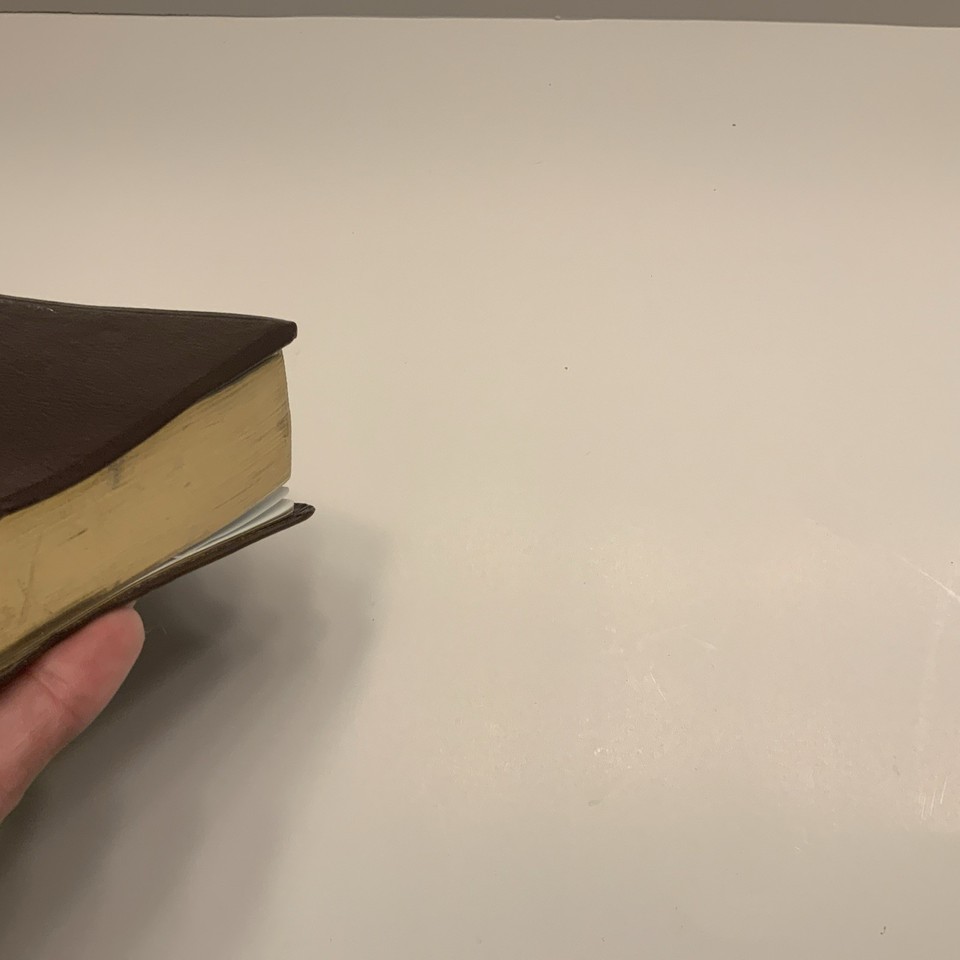 KJV Holy Bible Large Print Compact Edition Holman 2000 Brown 6x4X1.5 ...