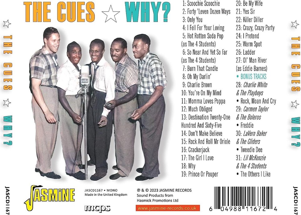The Cues Why? (CD) Album (Jewel Case) 604988116724| eBay