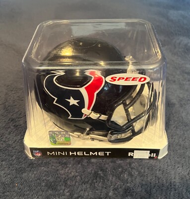 Houston Texans - Riddell NFL Speed Mini Football Helmet | eBay