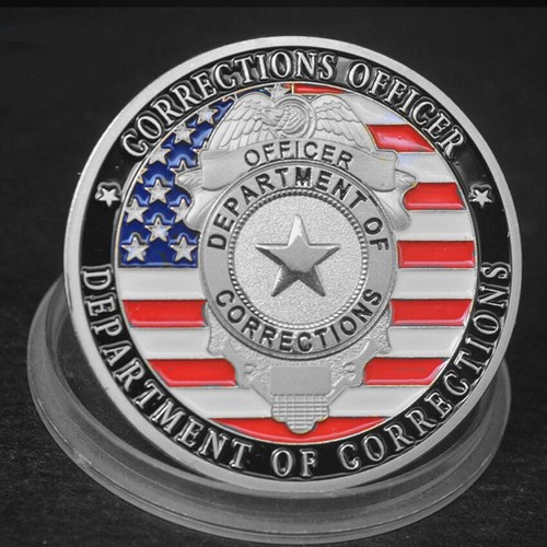 Corrections Officer Commemorative Challenge Coin Art Department of ...