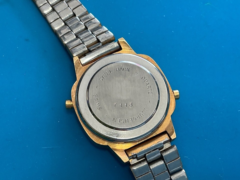 RARE Vintage UNIQUE JULES JURGENSEN Style 5841 New Old Stock New ...