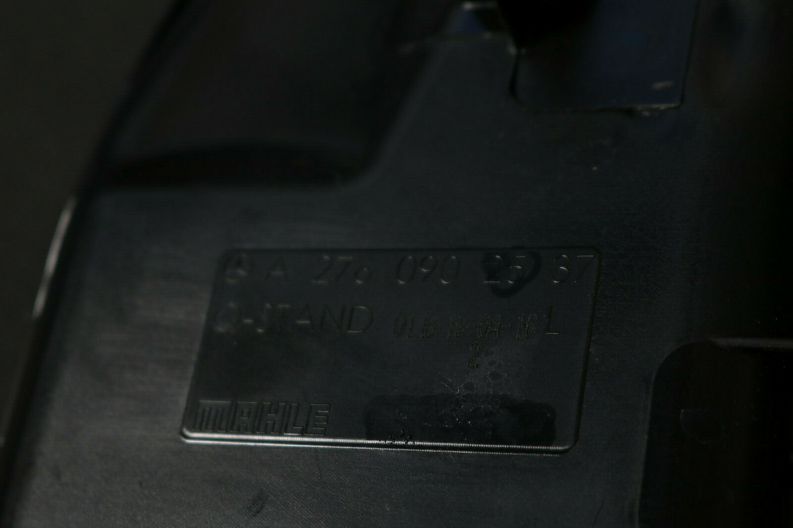 A2760902537 Mercedes CLS C218 M276 V6 Raw Air Line Hose Air Duct L -2 ...